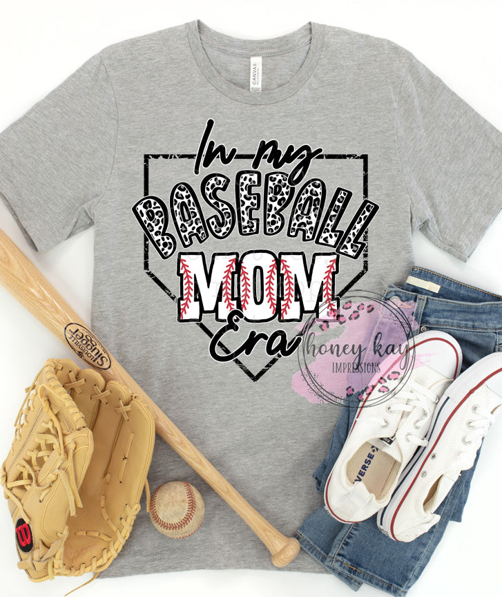 DTF Baseball Mom Era Base – Honey Kay Impressions