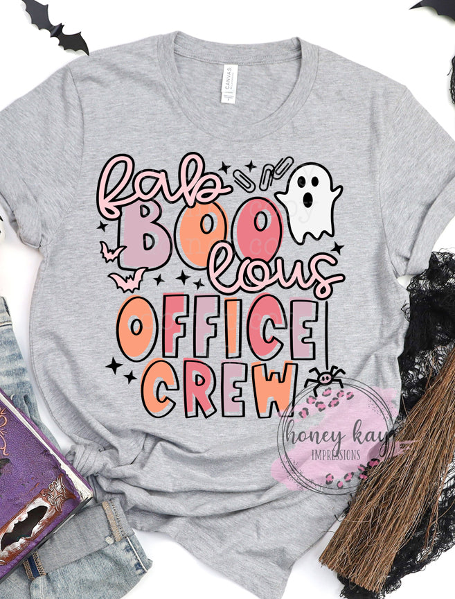 DTF Fa-BOO-lous Office Crew – Honey Kay Impressions